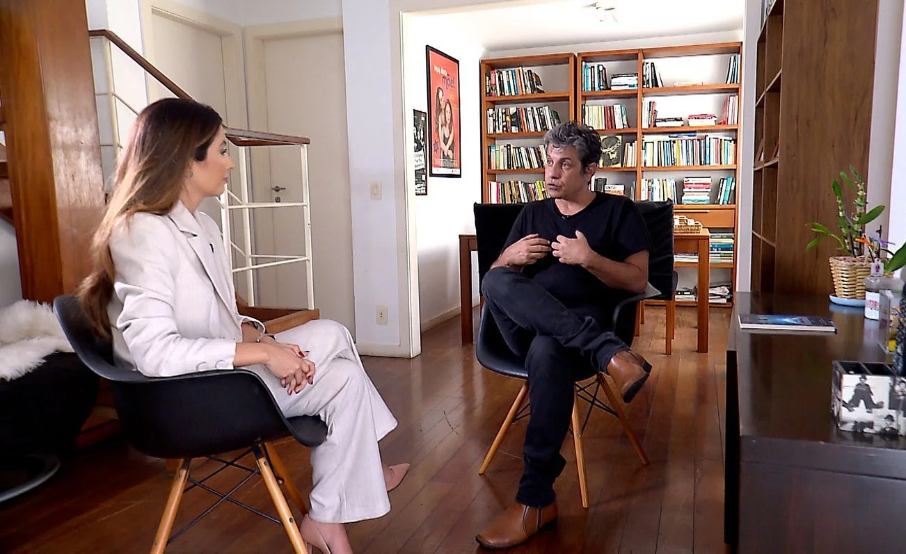 No Domingo Espetacular, Pedro Vasconcelos fala sobre a carreira, a decisão de deixar de dirigir ...