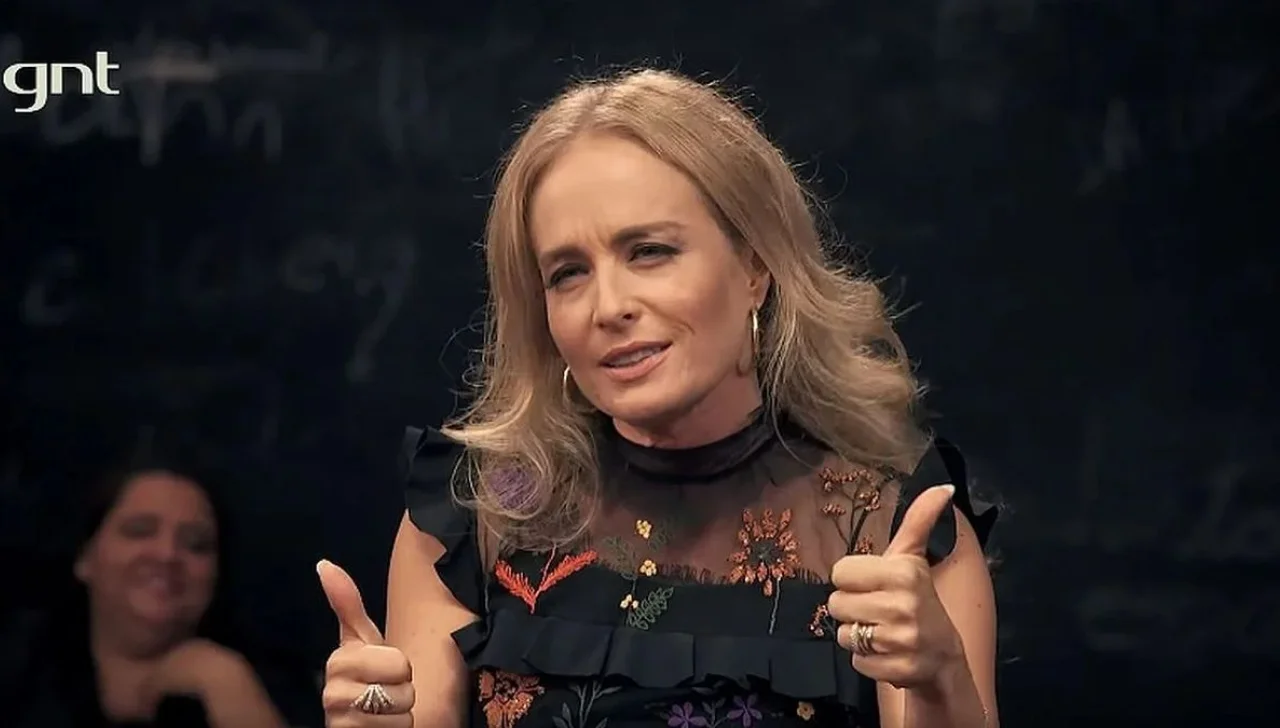 Angélica estreia programa ao vivo no GNT com André Marques e Aline Wirley