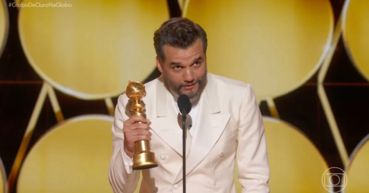 Wagner Moura conquista prêmio inédito de melhor ator no Globo de Ouro 2026