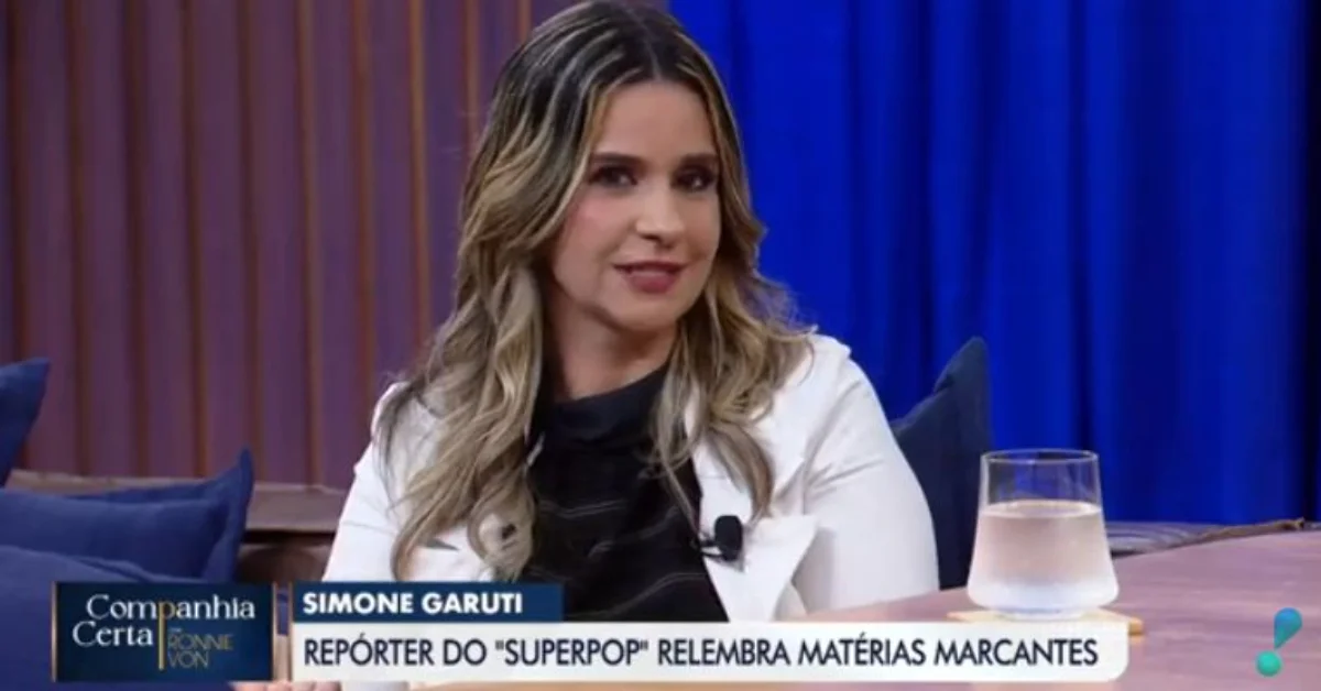 Simone Garuti assume o 'SuperPop' na RedeTV! após saída de Gimenez